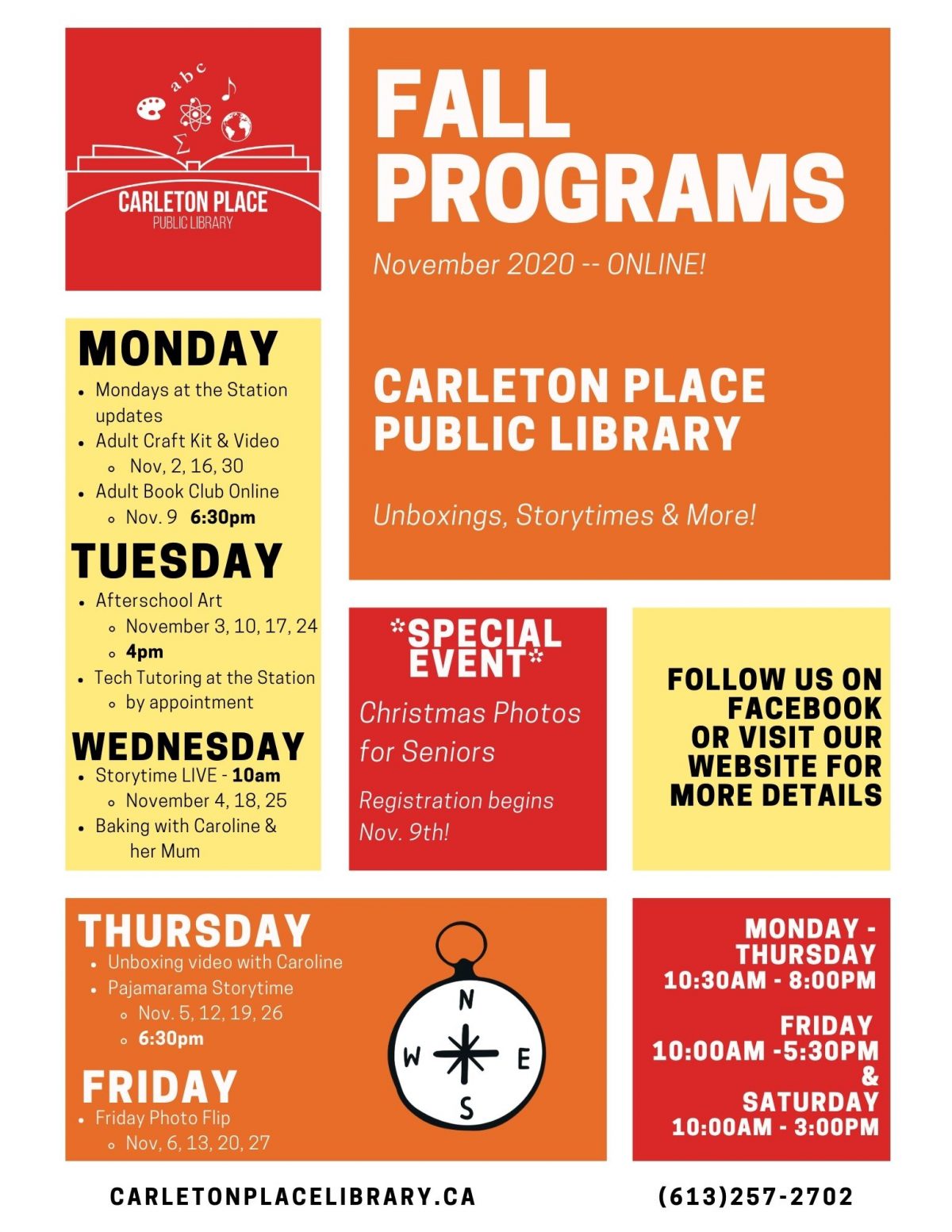 Have you visited us at the Station? - Carleton Place Public Library