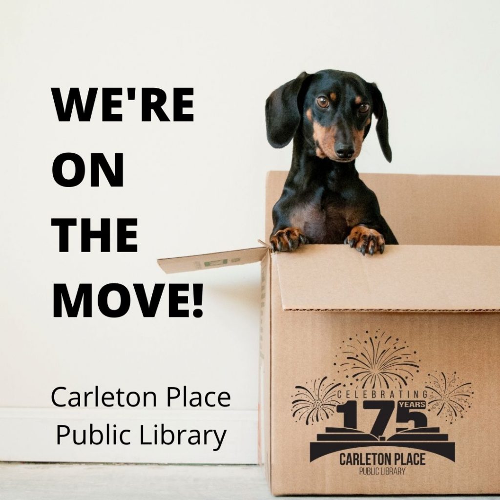 It's Move Week! - Carleton Place Public Library