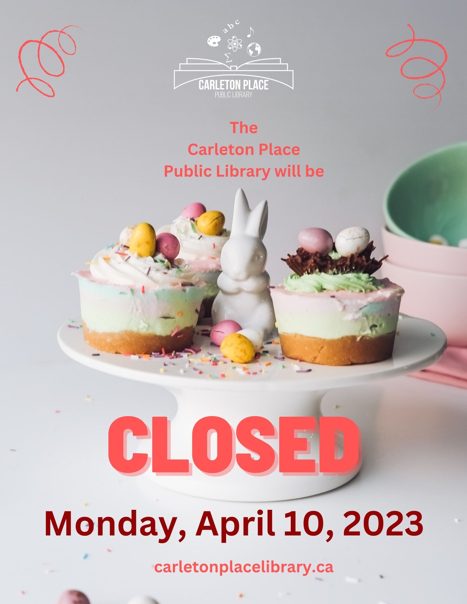 Easter Weekend Closures - Carleton Place Public Library