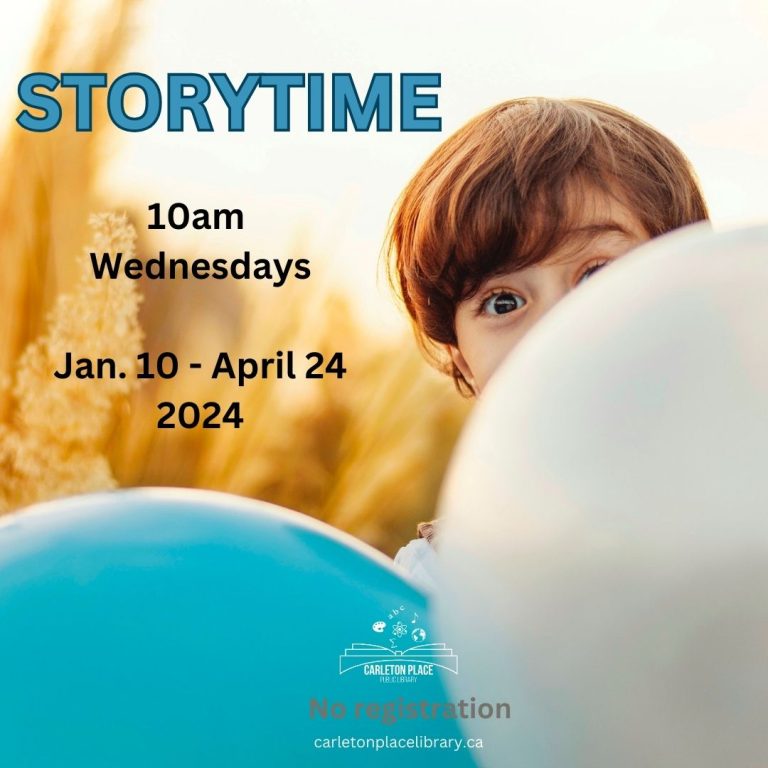 Programs & Events - Carleton Place Public Library