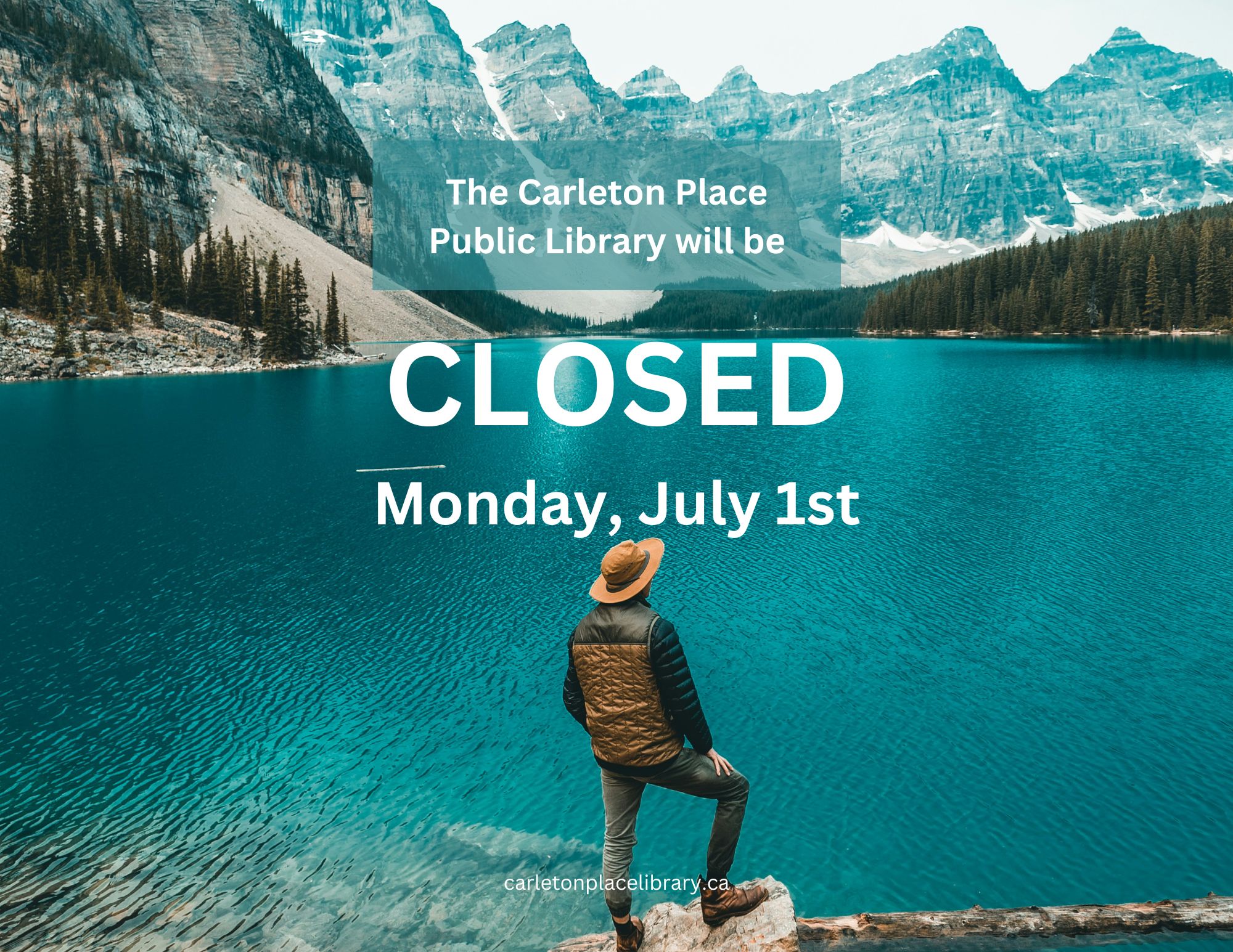 Canada Day Weekend Closure - Carleton Place Public Library