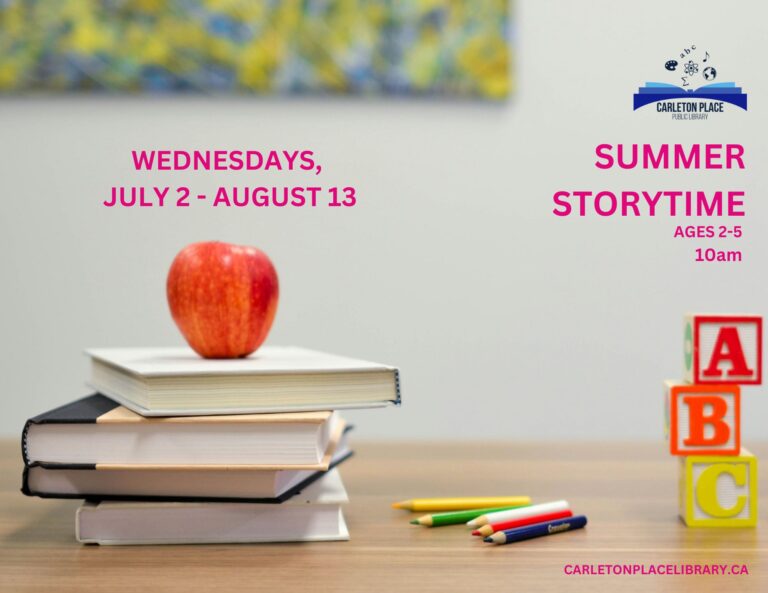 Programs & Events - Carleton Place Public Library